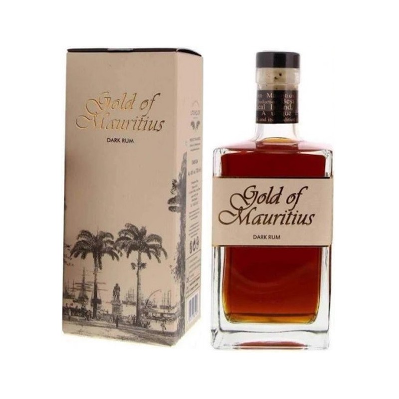GOLD OF MAURITIUS RHUM ILE MAURICE 70CL 40°