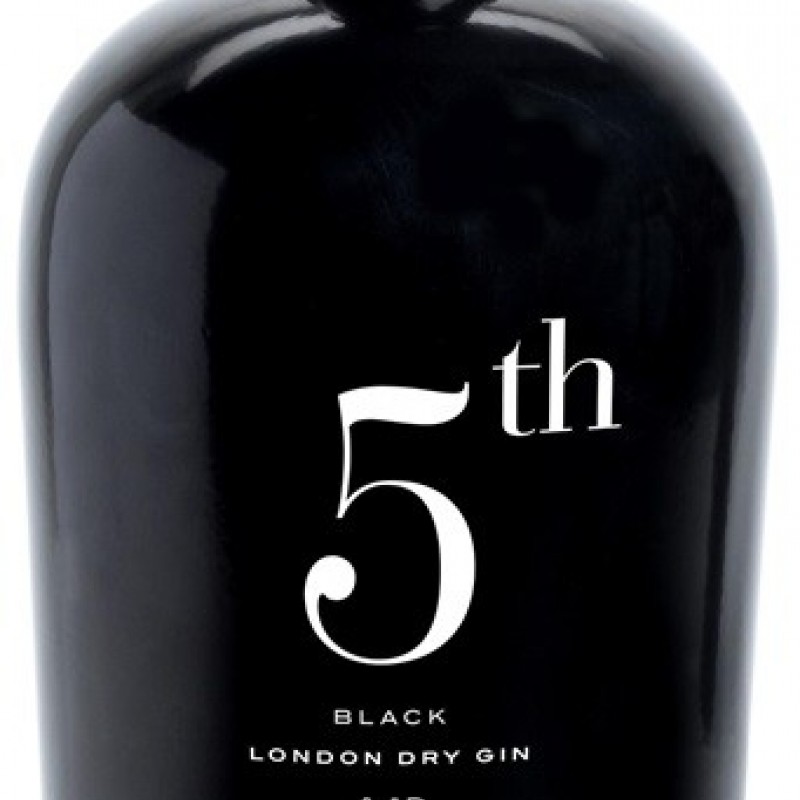 5TH EARTH BLACK AIR LONDON DRY GIN ESPAGNE 70 CL 40°